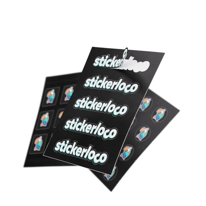 Create your own sticker sheets